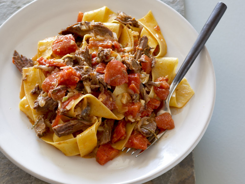Pappardelle with Roasted Short Rib Ragout